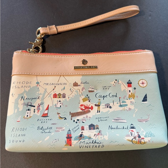 Spartina 449 | Bags | Spartina 449 Northeastern Harbors Nautical Map ...